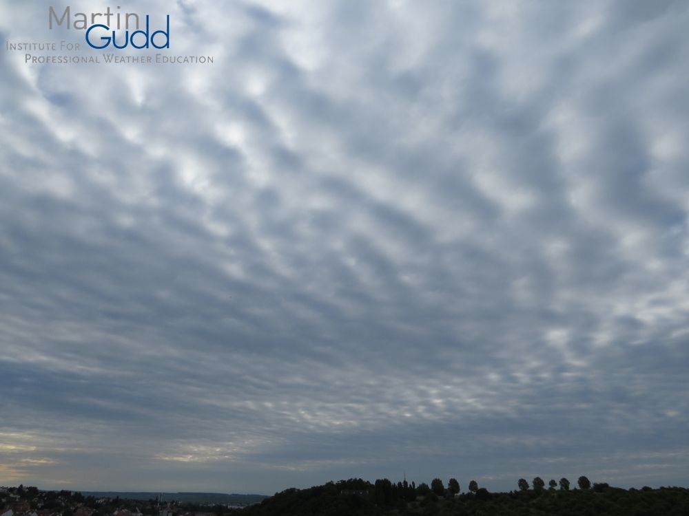Altocumulus stratiformis (Ac str) - Institute for Professional Weather ...