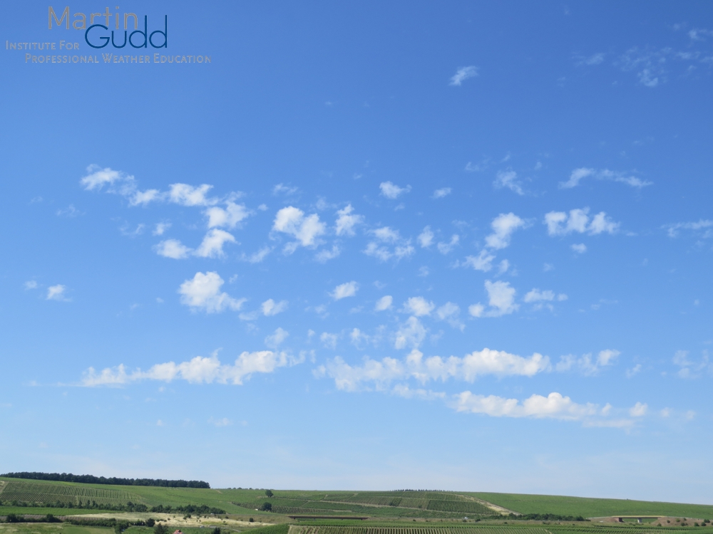 Altocumulus floccus (Ac flo) - Institute for Professional Weather Education